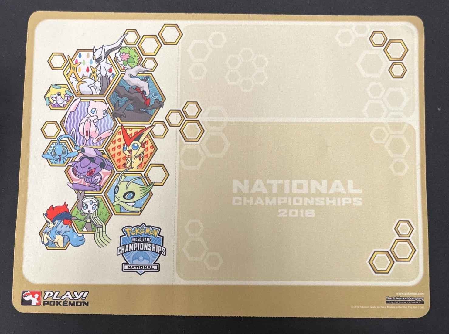 Pokemon: National Championships 2016 Competitor Playmat Battle Mat ...