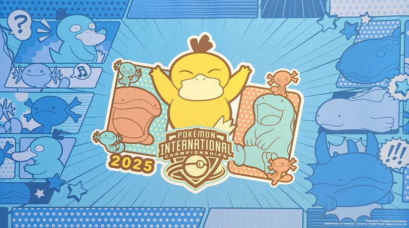 Pokemon: International Championships 2025 Psyduck Playmat – Kayfabe Online